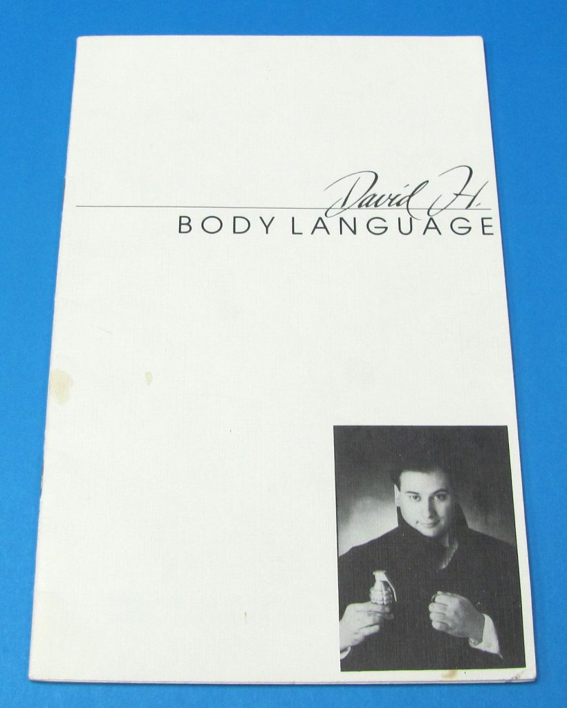 Body Language (David Harkey) | Winkler's Magic Warehouse