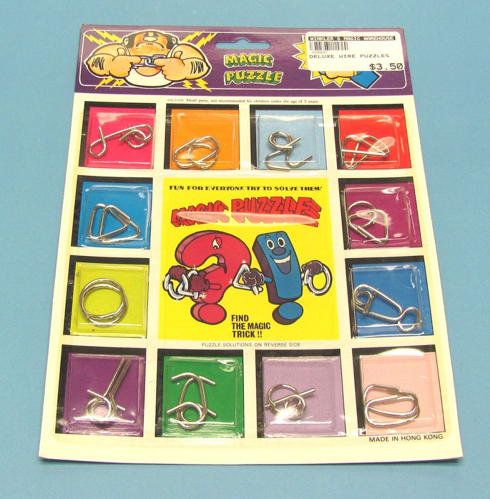 Deluxe Magic Wire Puzzles Set | Winkler's Magic Warehouse