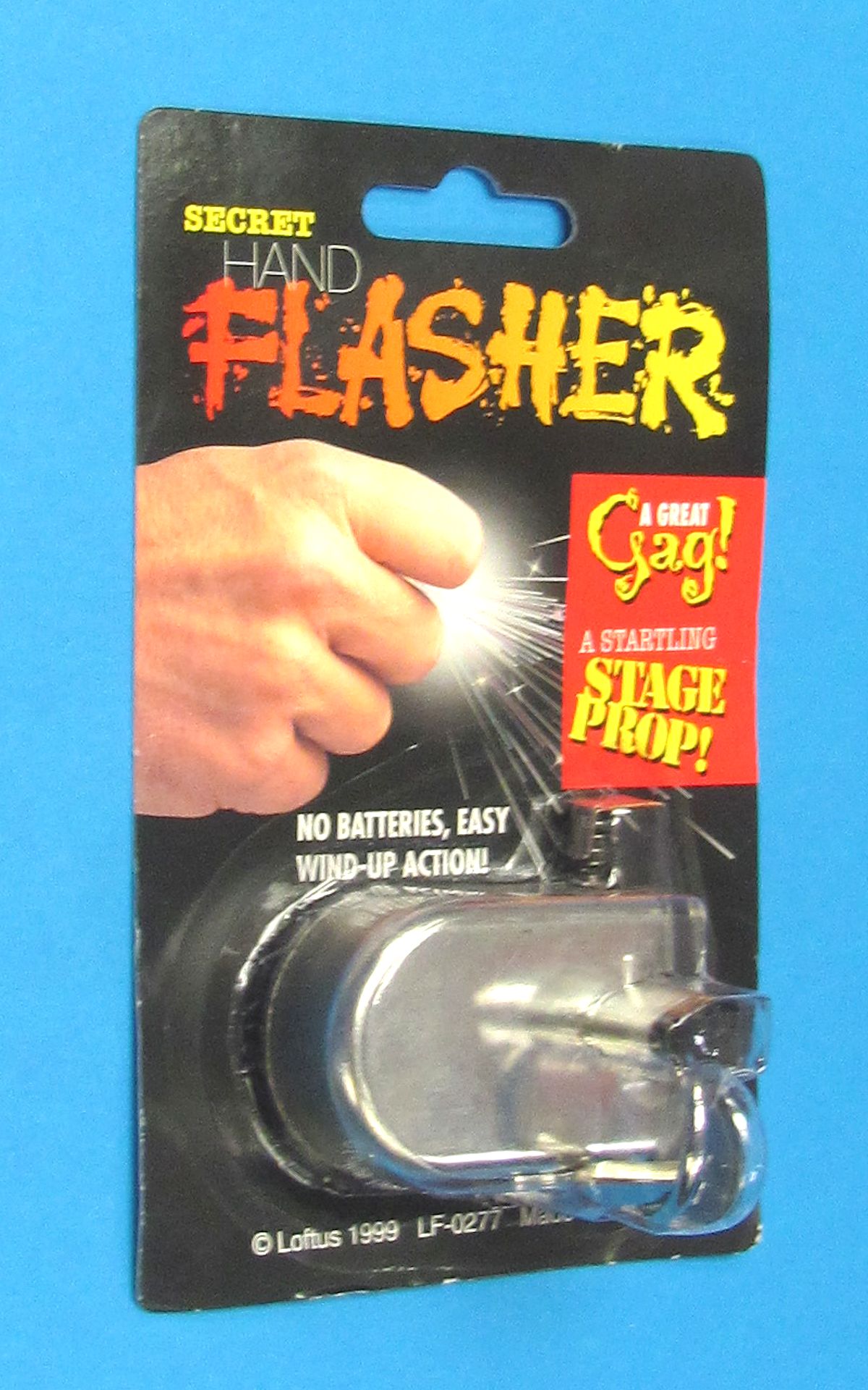 Secret Hand Flasher (Metal) aka Funken Ring | Winkler's Magic Warehouse