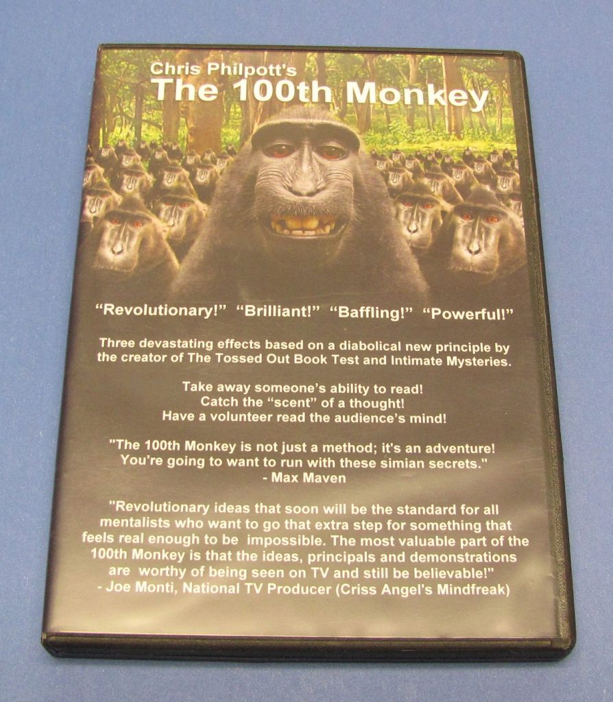 The 100th Monkey (Chris Philpott) | Winkler's Magic Warehouse