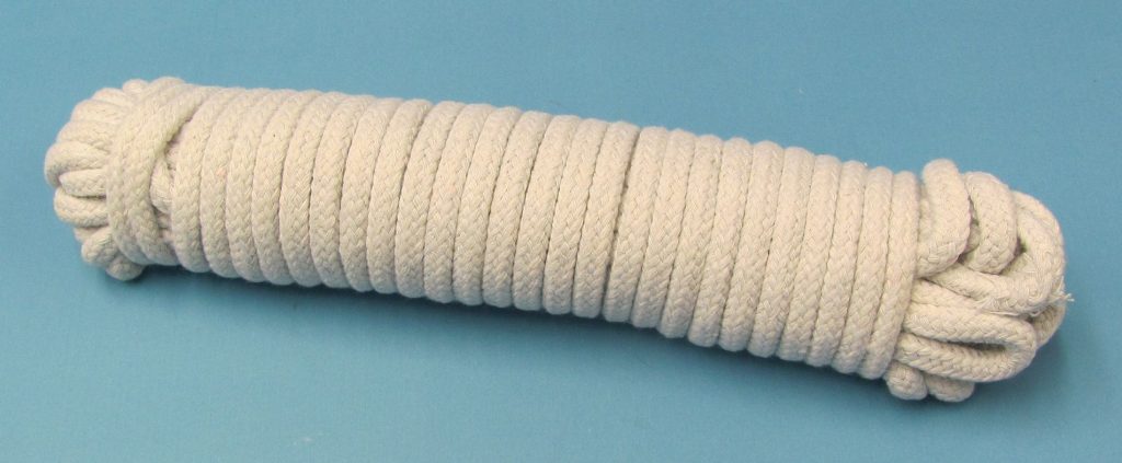 Magician's Rope - 1/4" (50 Feet - White) | Winkler's Magic Warehouse