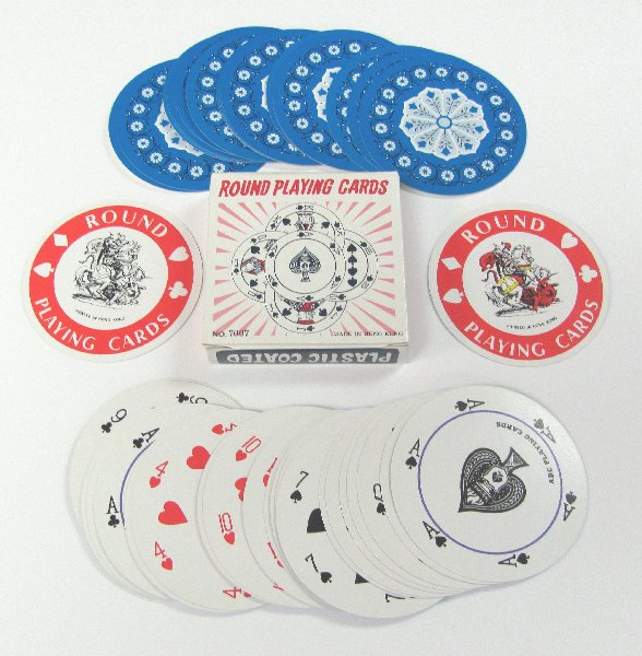Round Playing Cards | Winkler's Magic Warehouse