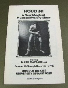 Mark Mazzarella Souvenir Program | Winkler's Magic Warehouse