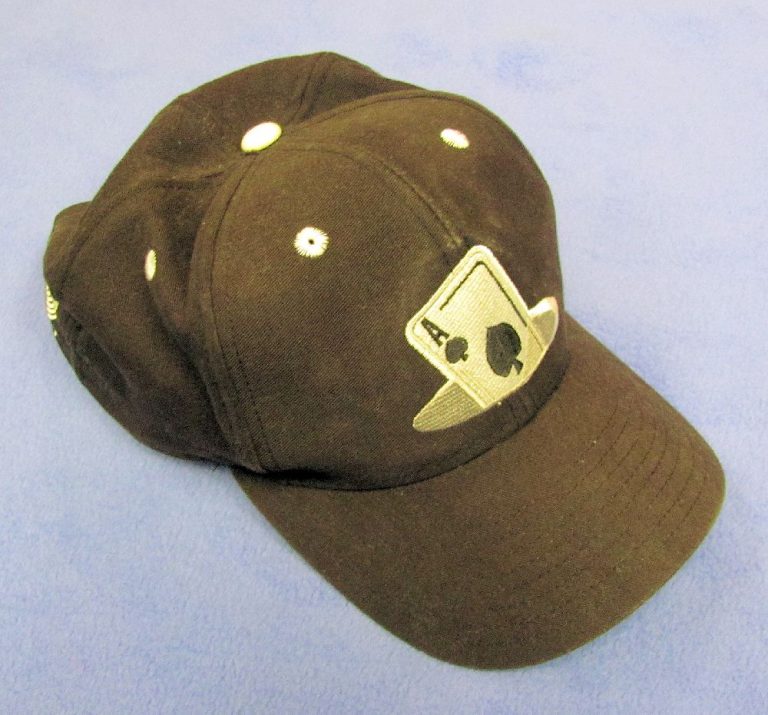 Baseball Cap With Ace of Spades Logo | Winkler's Magic Warehouse
