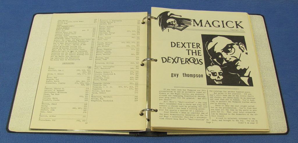 Original "Magick" Periodicals in 3-Ring Binder (Issues 53-78) | Winkler ...