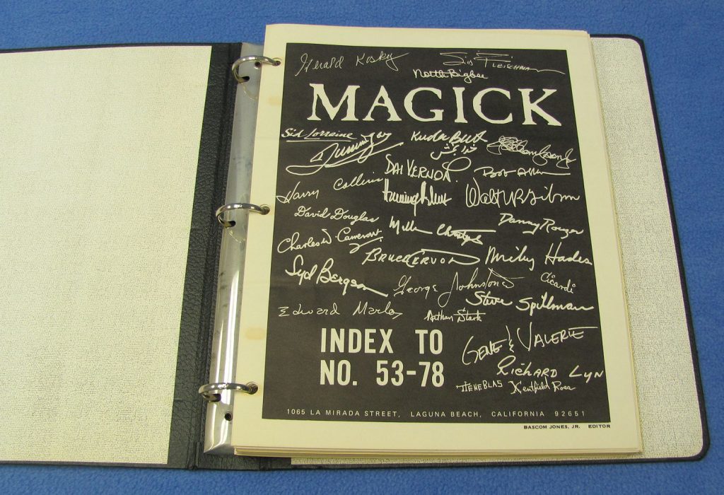 Original "Magick" Periodicals in 3-Ring Binder (Issues 53-78) | Winkler ...