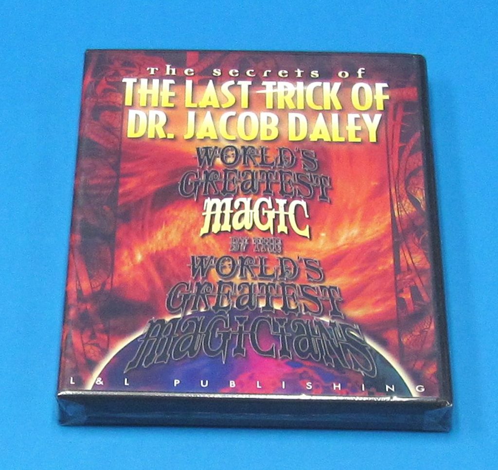 The Secrets of The Last Trick of Dr. Jacob Daley DVD | Winkler's Magic ...