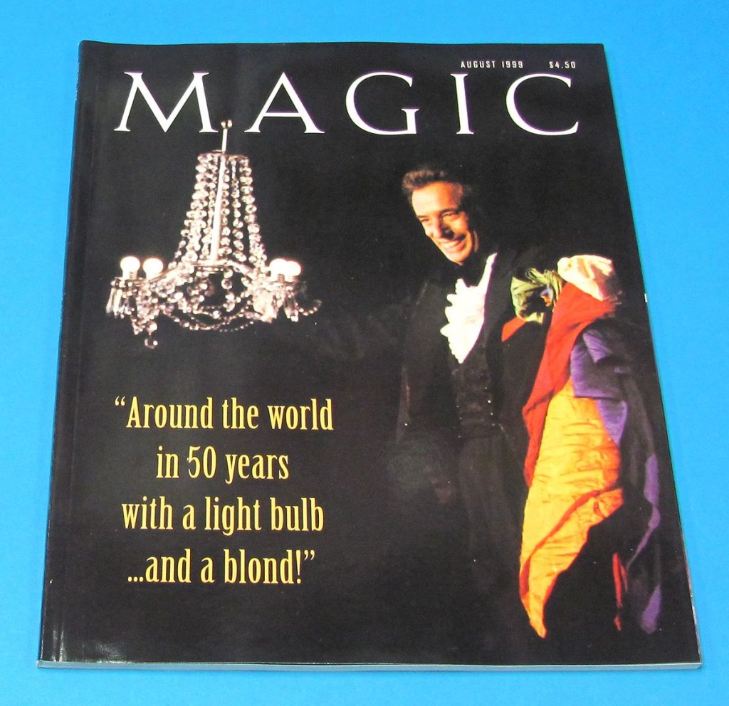 Stan Allen's Magic Magazine Aug 1999 Marvyn Roy on Cover | Winkler's ...