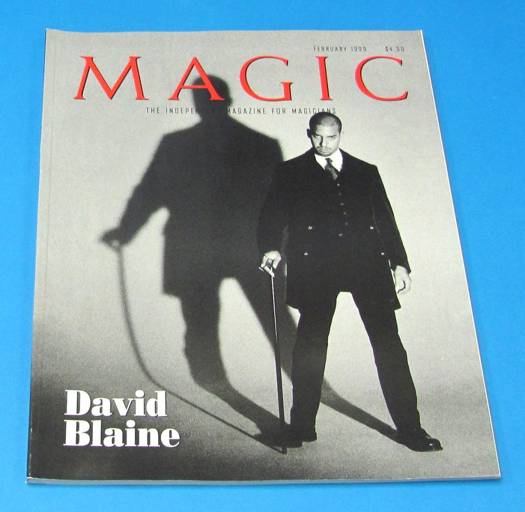 Stan Allen's Magic Magazine Feb 1999 David Blaine on Cover | Winkler's ...