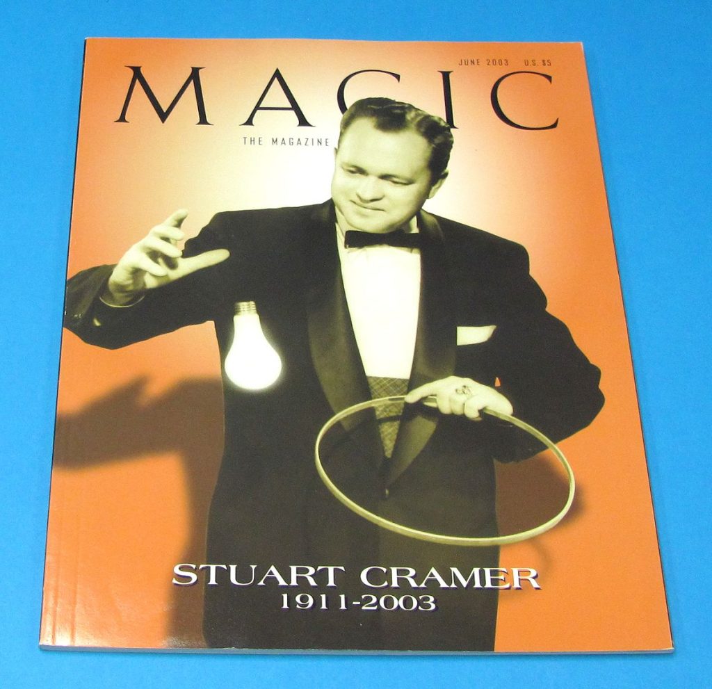 Stan Allen's Magic Magazine June 2003 Stuart Cramer on Cover | Winkler ...