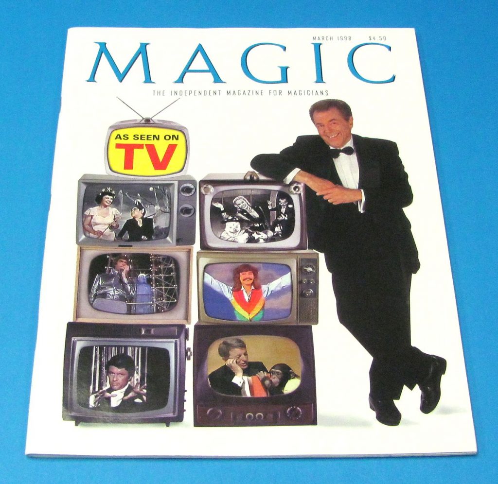 Stan Allen's Magic Magazine March 1998 Mark Wilson and Others on Cover ...