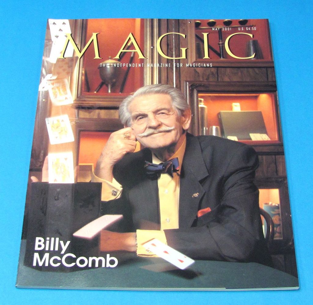 Stan Allen's Magic Magazine May 2001 Billy McComb on Cover | Winkler's ...