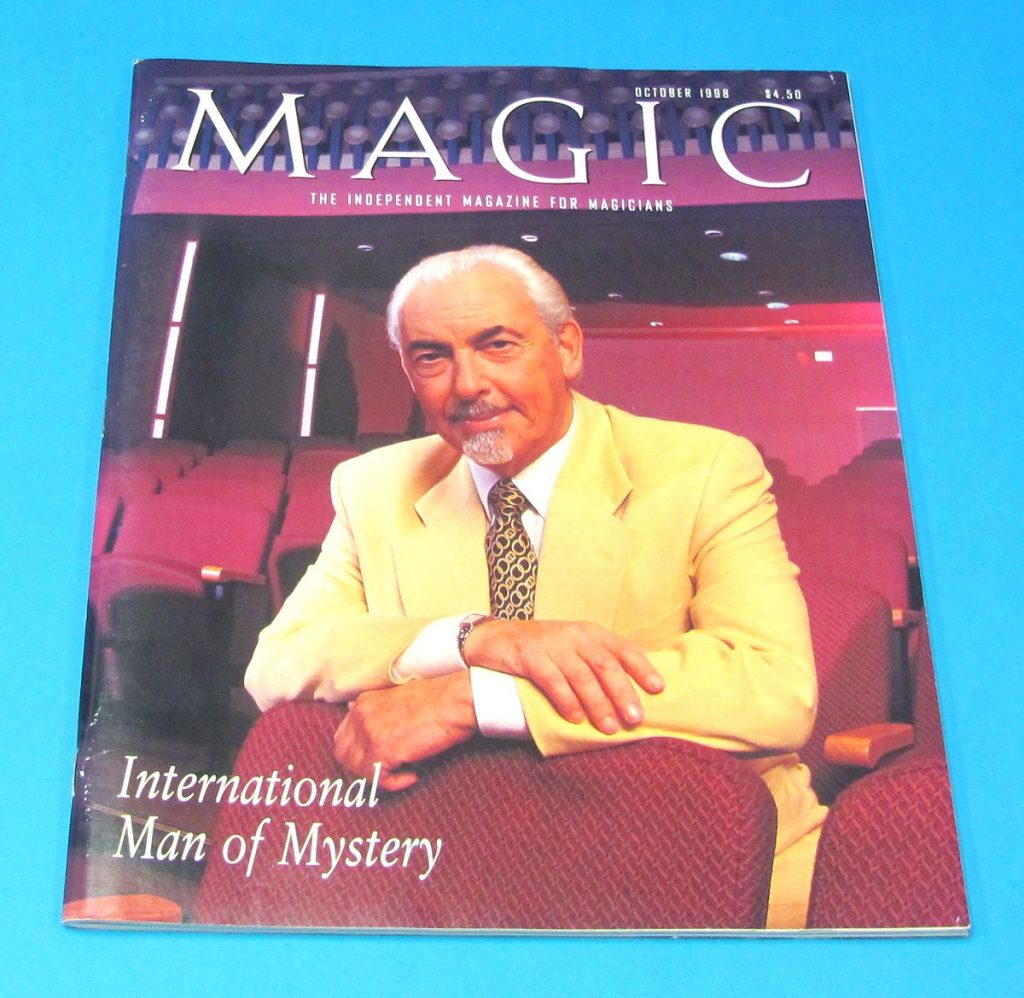 Stan Allen's Magic Magazine Oct 1998 David Berglas on Cover | Winkler's ...