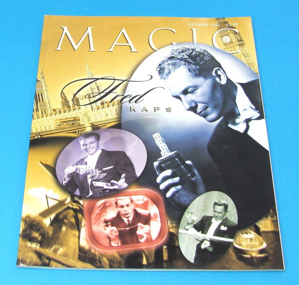 Stan Allen's Magic Magazine Sept 2004 Fred Kaps on Cover | Winkler's ...