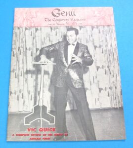 Vintage Genii Magazine January 1961 Vic Quick on Cover | Winkler's ...