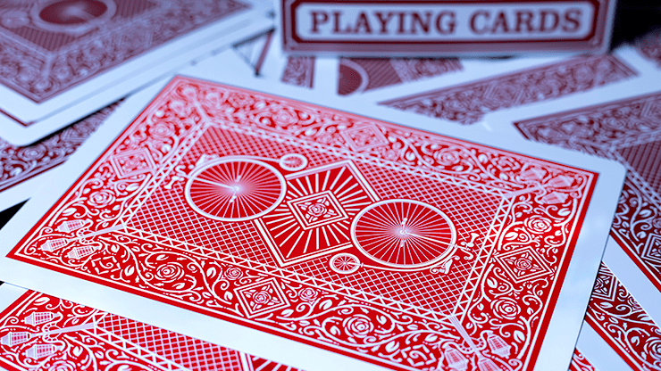 Jumbox Marked Deck (Red) by Magic Dream | Winkler's Magic Warehouse