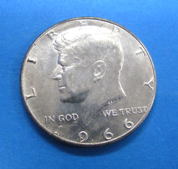 1966 Kennedy Half Dollar | Winkler's Magic Warehouse