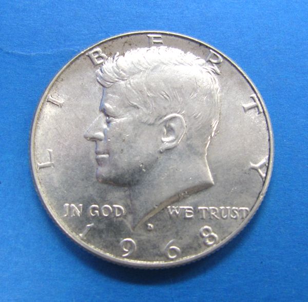 1968-D Kennedy Half Dollar | Winkler's Magic Warehouse