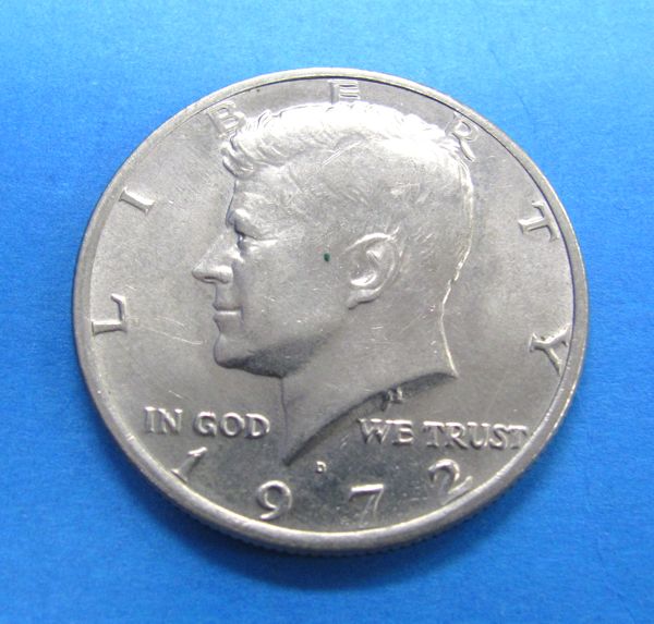 1972-D Kennedy Half Dollar | Winkler's Magic Warehouse