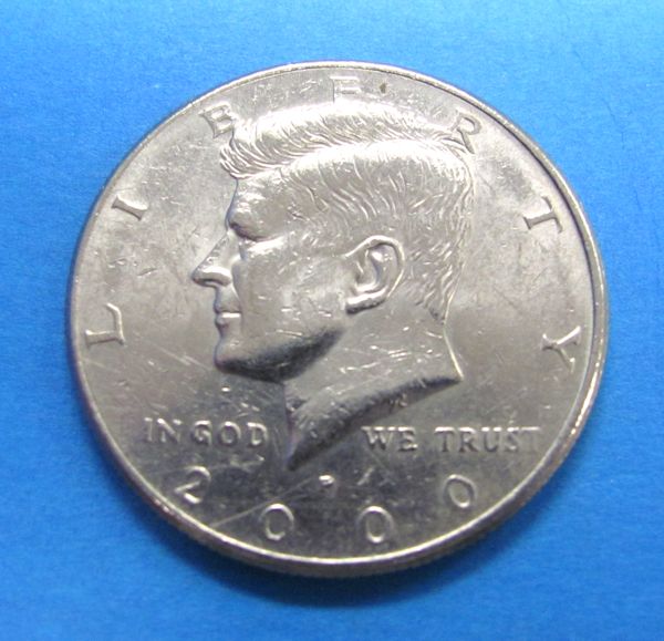 2000 Kennedy Half Dollar | Winkler's Magic Warehouse