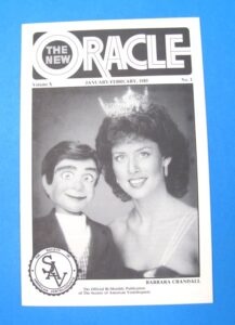 The New Oracle Jan-Feb 1985 Volume X Number 1 | Winkler's Magic Warehouse